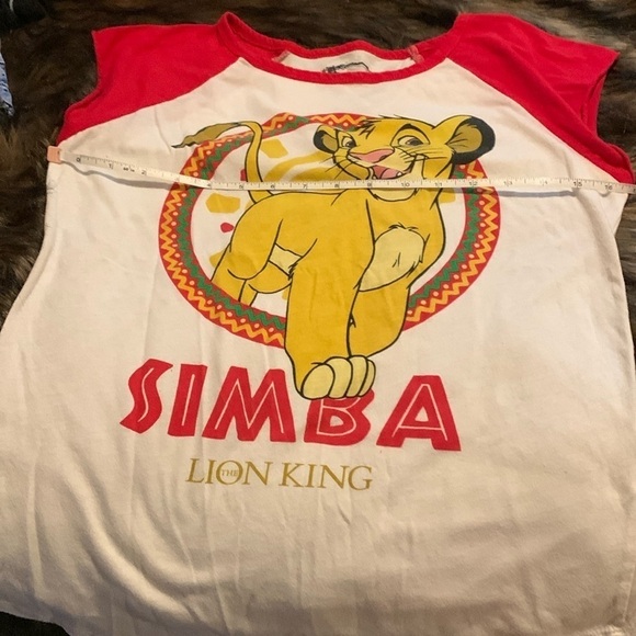 Disney | Shirts & Tops | Disney The Lion King Simba Tank Tee Size ...